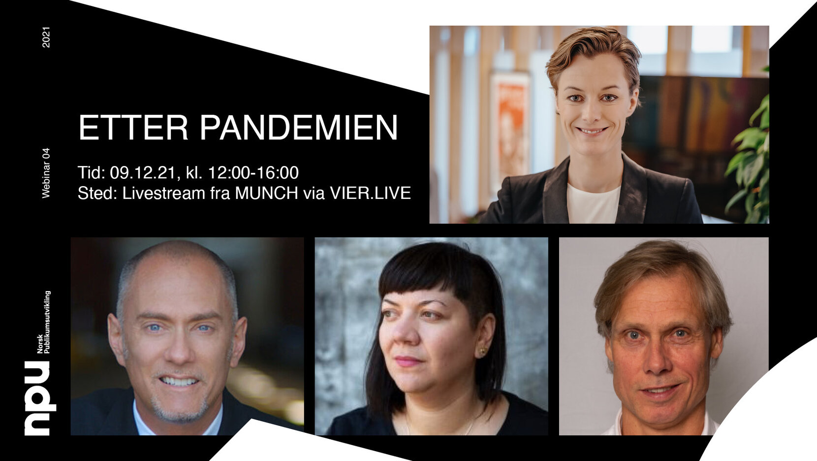 Norsk publikumsutvikling | Webinar 4-21: Etter Pandemien